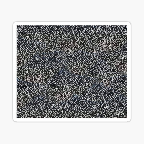 "WHITE SPOTTED STINGRAY COLLAGE (close up)" Sticker for Sale by ...