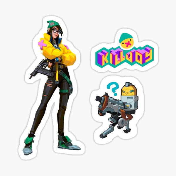 Valorant Killjoy Stickers | Redbubble