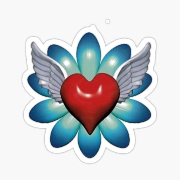 "y2k heart" Sticker for Sale by frabbianchi | Redbubble