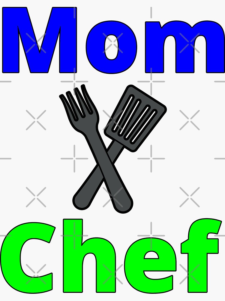 "Mom Chef | Family" Sticker for Sale by AVNI-ANAND | Redbubble