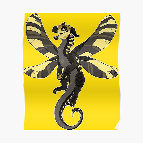 "Wings of Fire - Bumblebee" Poster for Sale by Biohazardia | Redbubble