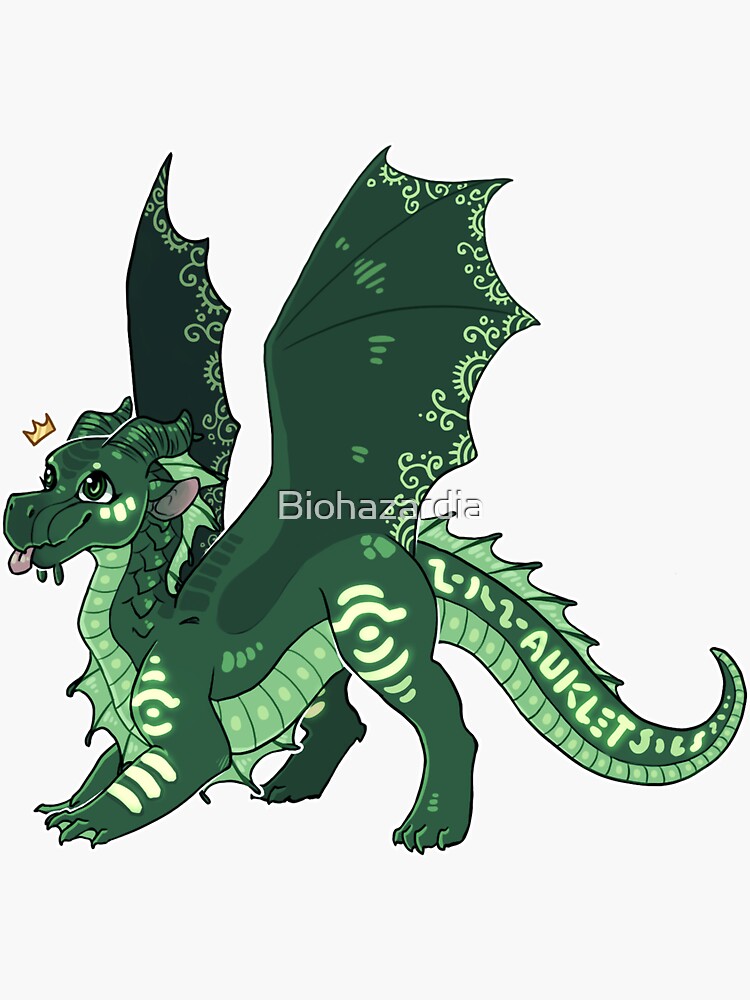 "Wings of Fire - Princess Auklet" Sticker for Sale by Biohazardia ...