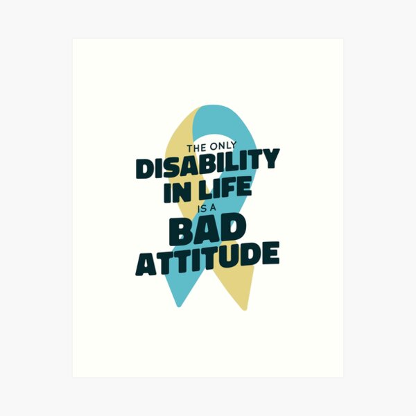 Prints Digital Prints disability advocacy home decor art print ...