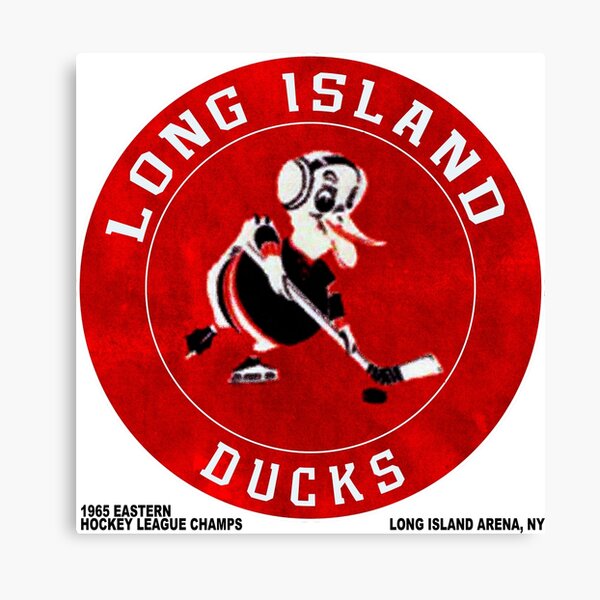 "Long Island Ducks Hockey Team" Canvas Print by nostalgia80s | Redbubble