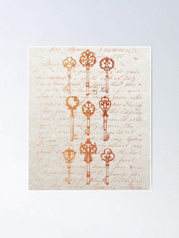 "Nine Keys " Poster by kbkiwiart | Redbubble