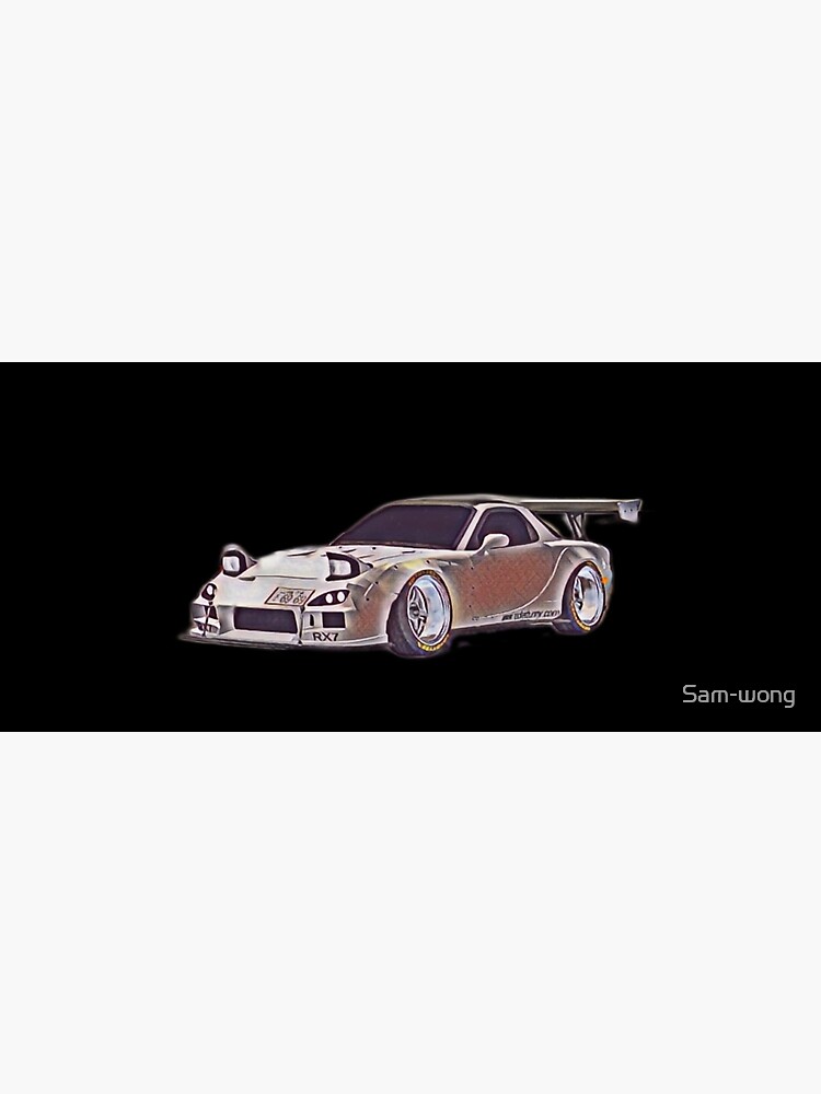 "RX7 wide body FD" Poster by Sam-wong | Redbubble