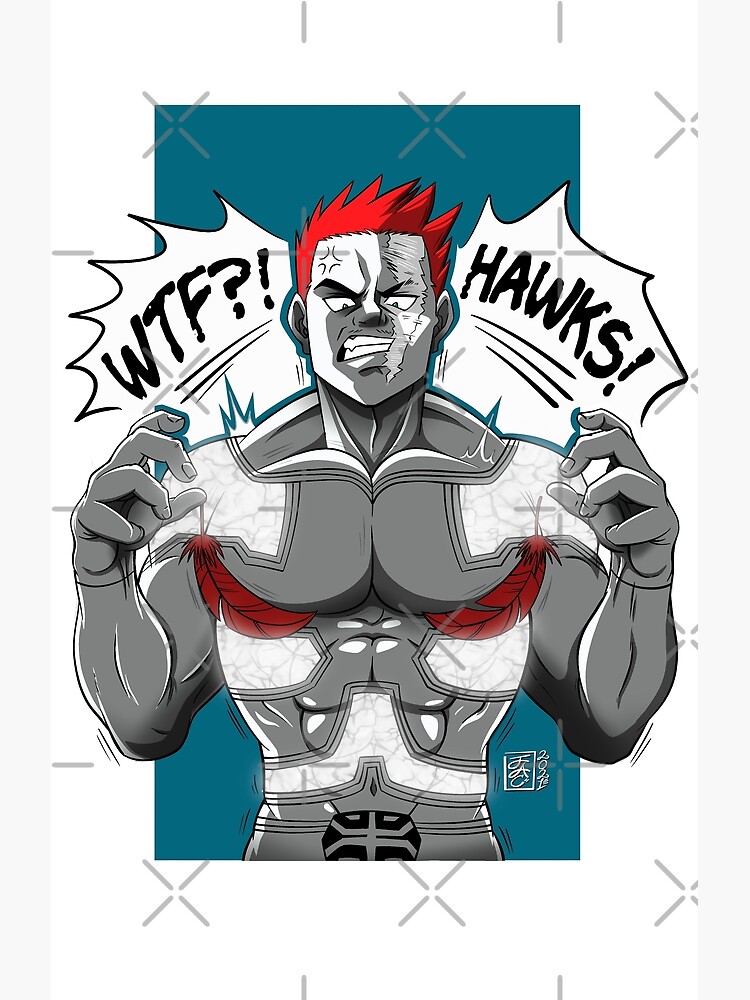 "MHA Enji “Endeavor” Todoroki - “Those look heavy!" Poster by ...