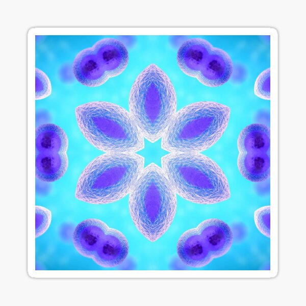 "Blue Star Cell" Sticker for Sale by Void-Amnesia | Redbubble