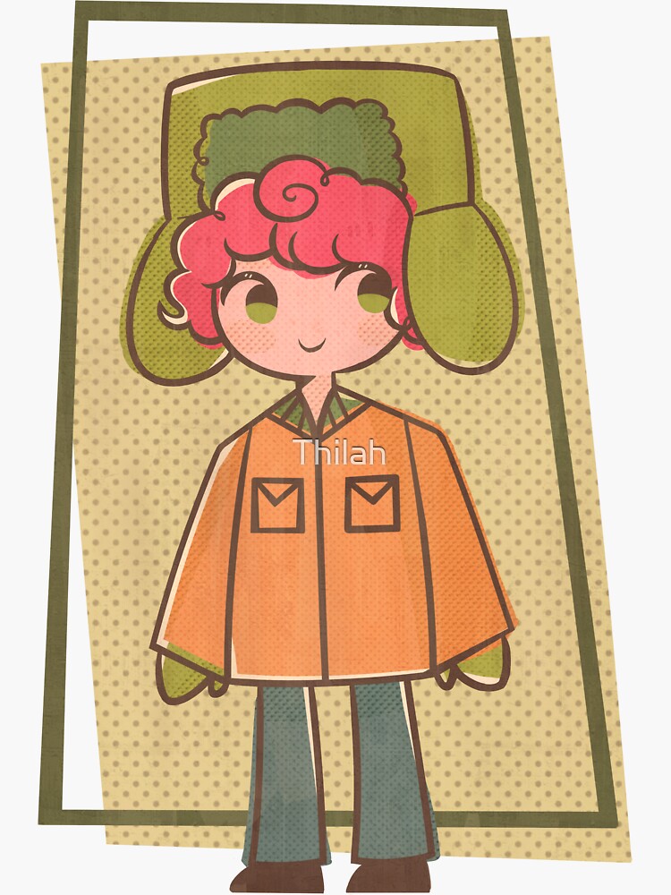 "Kyle" Sticker for Sale by Thilah | Redbubble