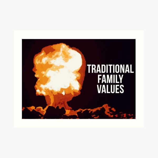 "Family Values" Art Print for Sale by NeoNephilim | Redbubble