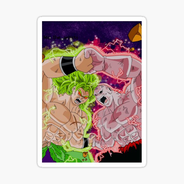 "Broly Vs Jiren " Sticker by Mc-The-Artists | Redbubble