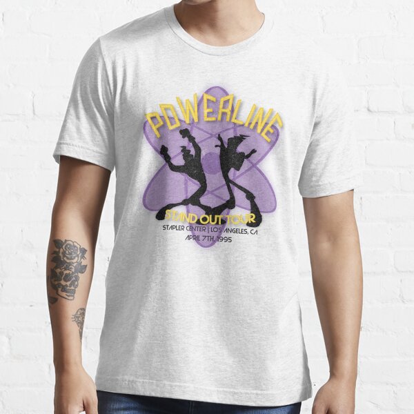 "Vintage Powerline Concert Logo - A Goofy Movie" T-shirt for Sale by ...