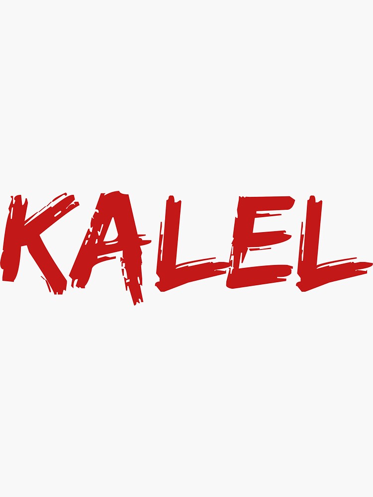 "KALEL" Sticker by keoopolouis | Redbubble