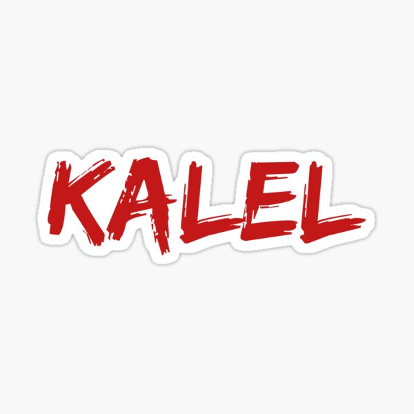 "KALEL" Sticker by keoopolouis | Redbubble