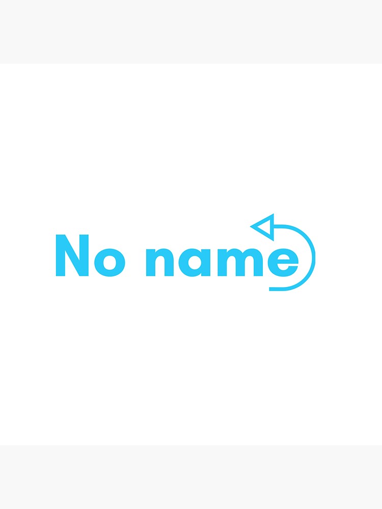 "No name " Sticker for Sale by Sdima | Redbubble