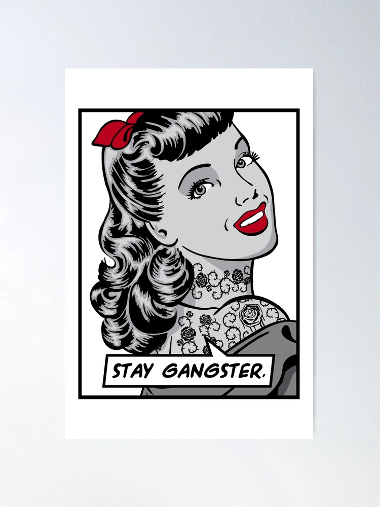 Gangsta Pin Up Drawing
