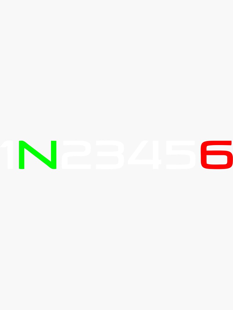 "SALE - 1N23456" Sticker for Sale by paulpinner | Redbubble