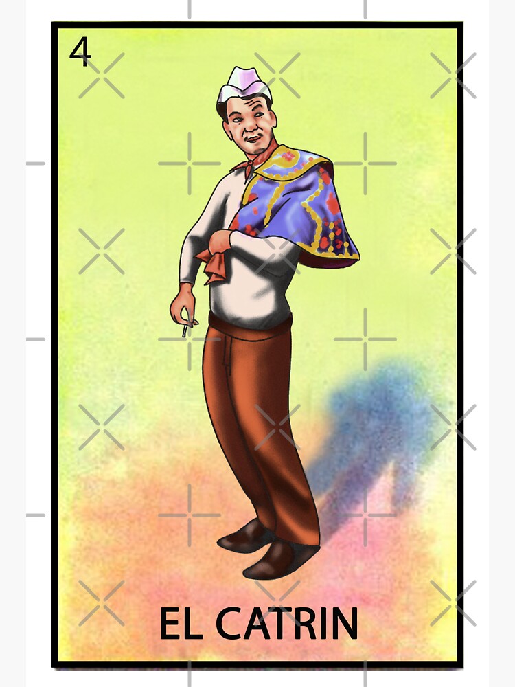 "El catrin" Sticker for Sale by xcharls1 | Redbubble