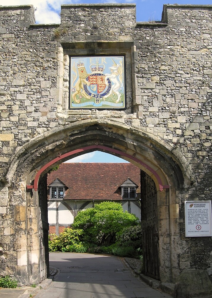 "The Priory (or St Swithun's) Gate, Winchester Cathedral Close ...