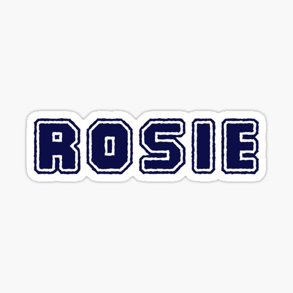 "ROSIE" Sticker by yalinsolomon | Redbubble