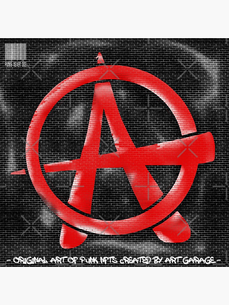 "Anarchy Symbol Steam Punks " Sticker for Sale by PlanetMonkey | Redbubble