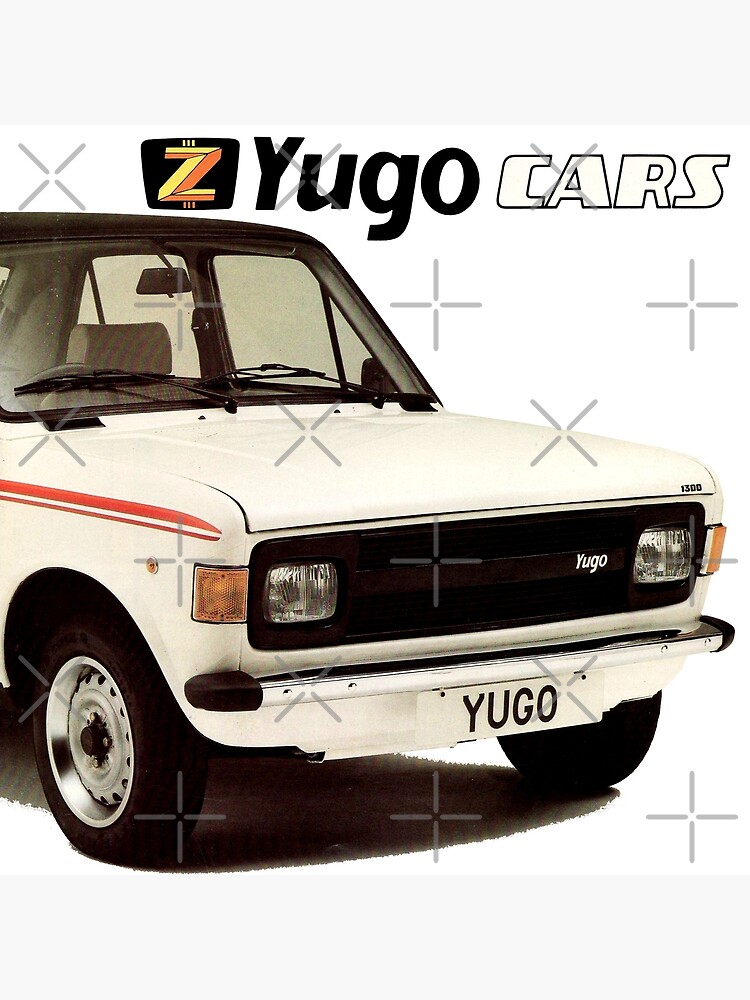 "YUGO CARS - BROCHURE" Poster by ThrowbackM3 | Redbubble