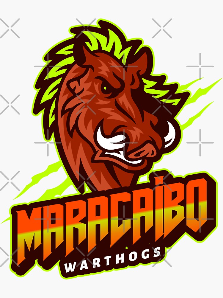 "Maracaibo Warthogs" Sticker for Sale by hartaikrisz | Redbubble