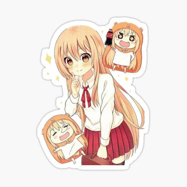 "Himouto! Umaru-chan - Chibi Anime Manga" Sticker for Sale by ...