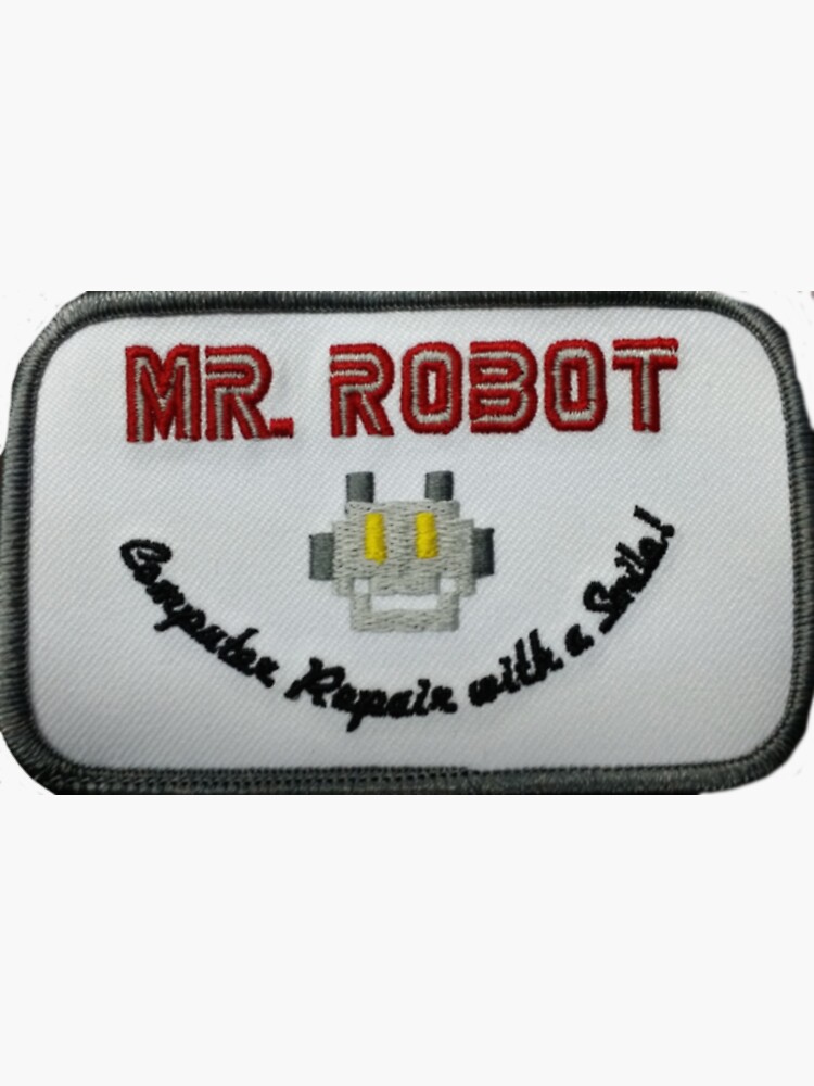 "MR. Robot patch - Hacker Stuff" Sticker for Sale by SeekerOfWits ...