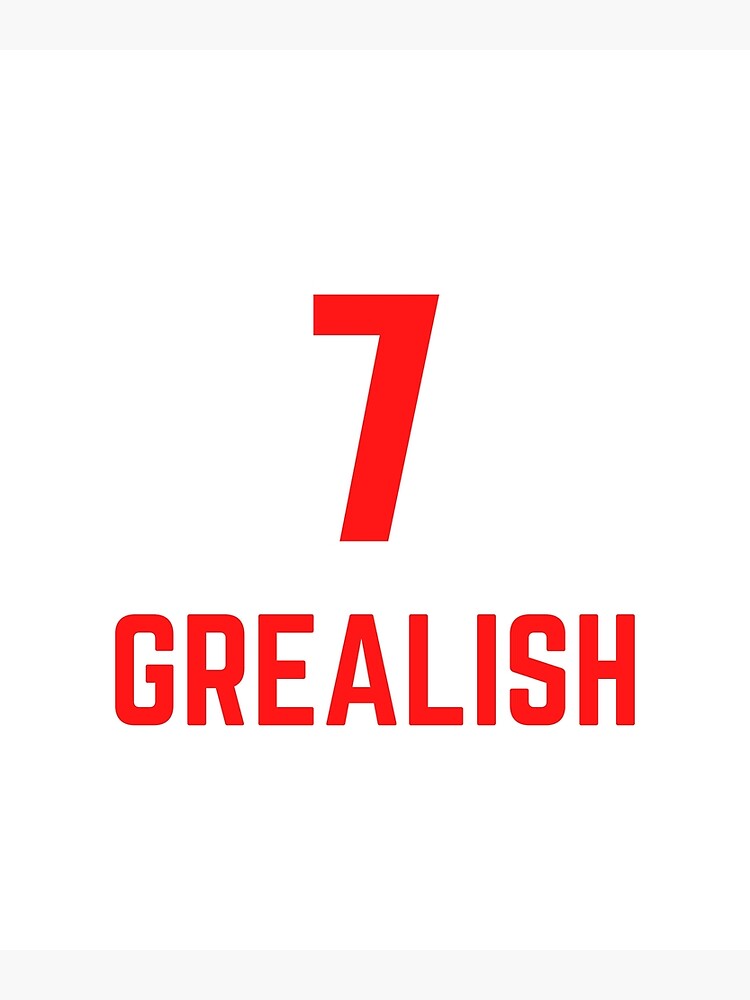 "Jack Grealish - 7" Poster for Sale by ClassyGeek1 | Redbubble