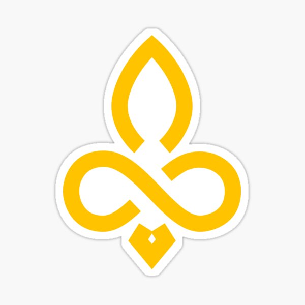 "Zlatni Ljiljani" Sticker for Sale by dinob | Redbubble