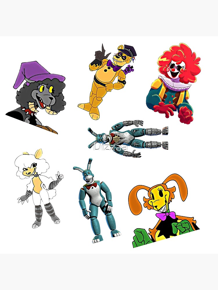 "The Walten Files characters " Canvas Print for Sale by Dizzaa | Redbubble