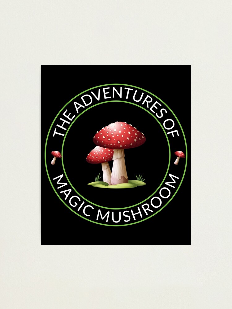 Lámina fotográfica «La Aventura De La Seta Mágica - Meme De La Seta» de ...