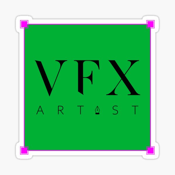 "VFX Artist" Sticker for Sale by JahidMunna | Redbubble