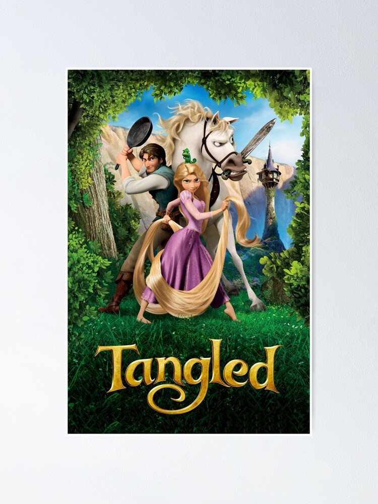 "Movie Classic Tangled Poster" Poster by teripows | Redbubble