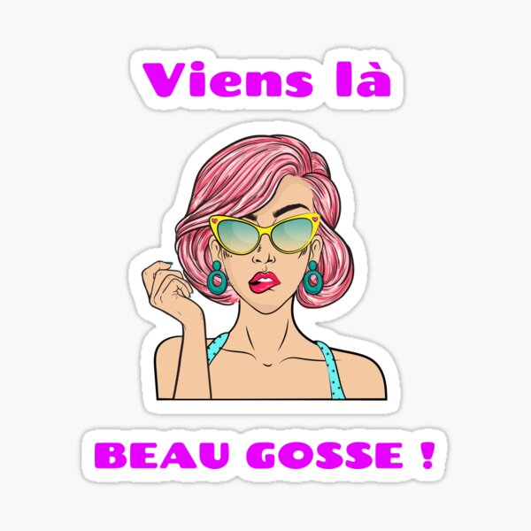 "Come here, pretty boy" Sticker for Sale by Laumax02 | Redbubble