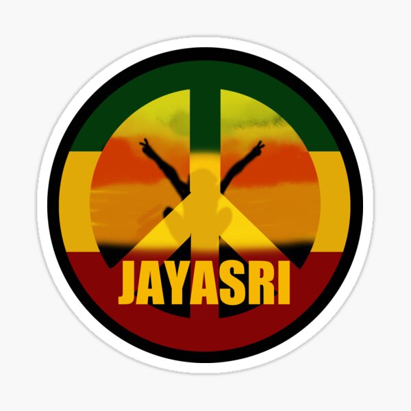 "Jaya Sri Logo" Sticker for Sale by Kassa97 | Redbubble