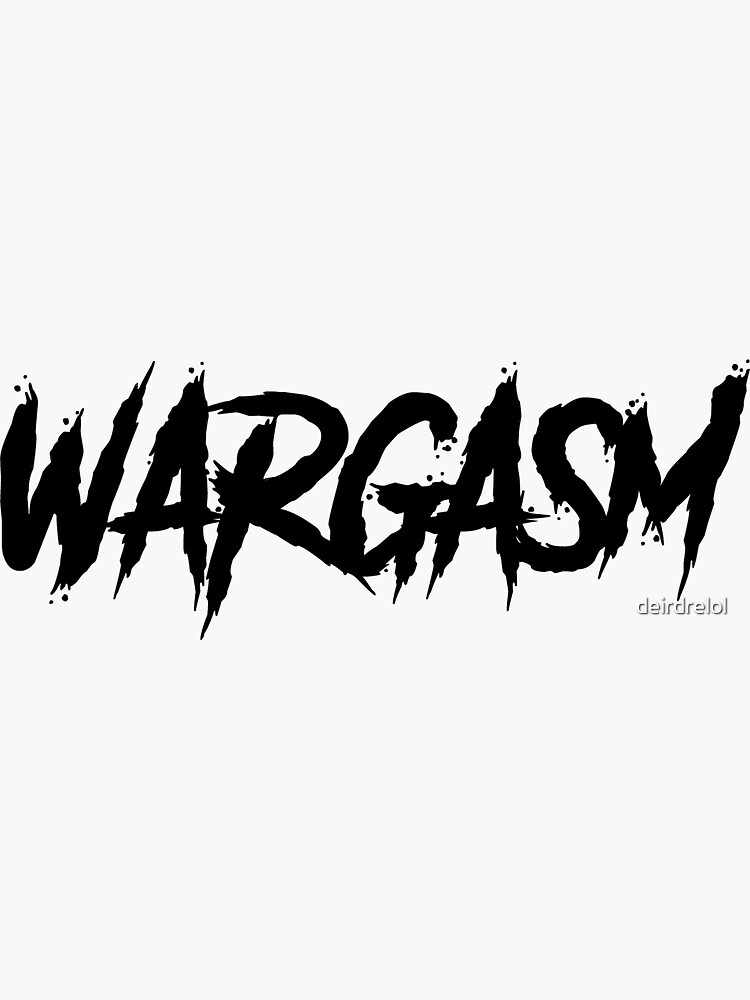 "Wargasm UK Band Logo " Sticker for Sale by deirdrelol | Redbubble