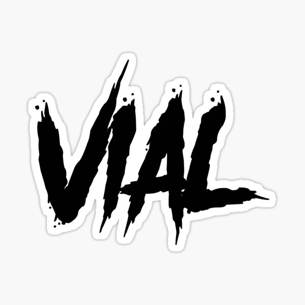 "VIAL - Death Metal Band Logo" Sticker for Sale by deirdrelol | Redbubble