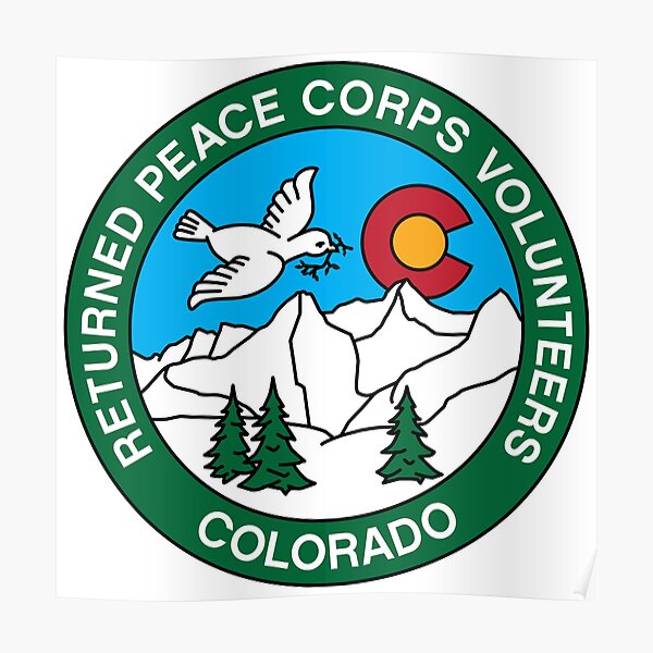 "Returned Peace Corps Colorado Peace Dove" Poster for Sale by RPCV ...