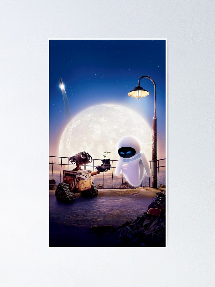 "Wall.e Nighty" Poster by rhneider | Redbubble