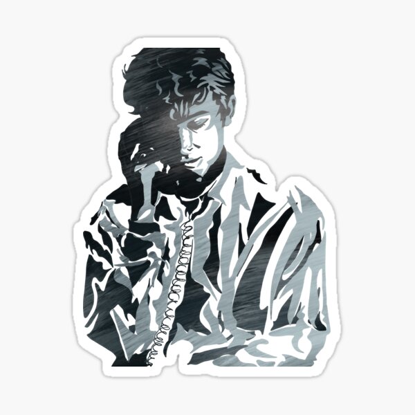 "Elio Outline" Sticker for Sale by MqBelle | Redbubble