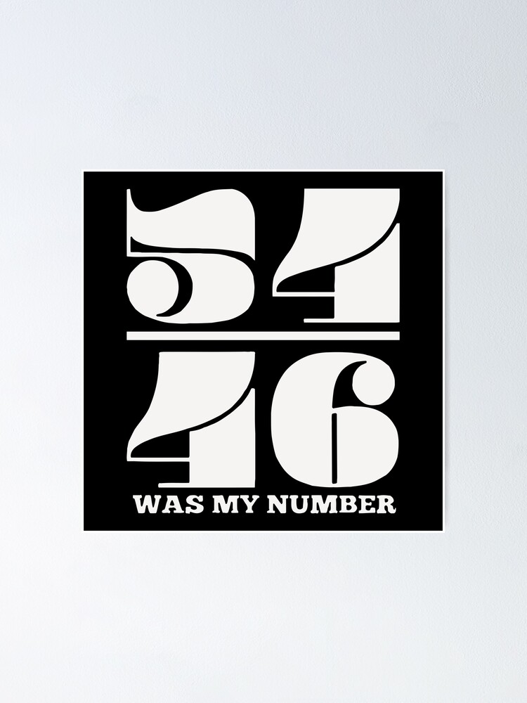 "Toots And The Maytals 54-46 Was My Number" Poster by RogerCasey ...