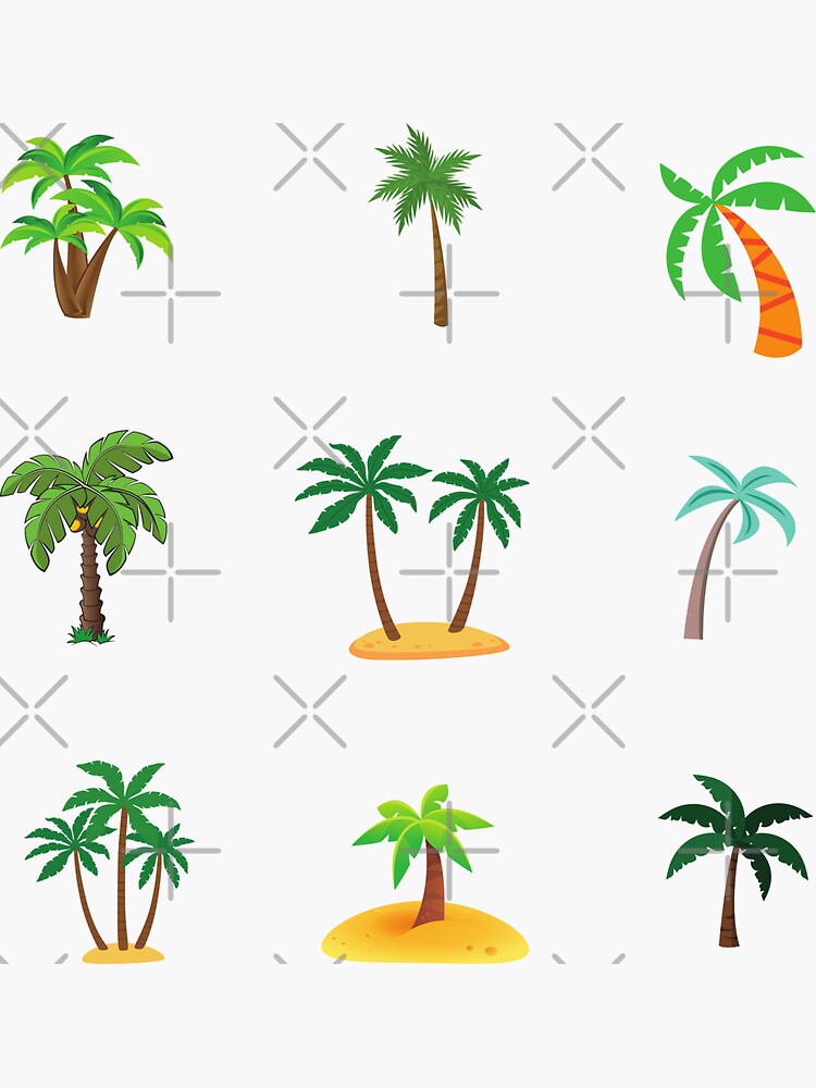 "Palm" Sticker for Sale by DAFIN | Redbubble