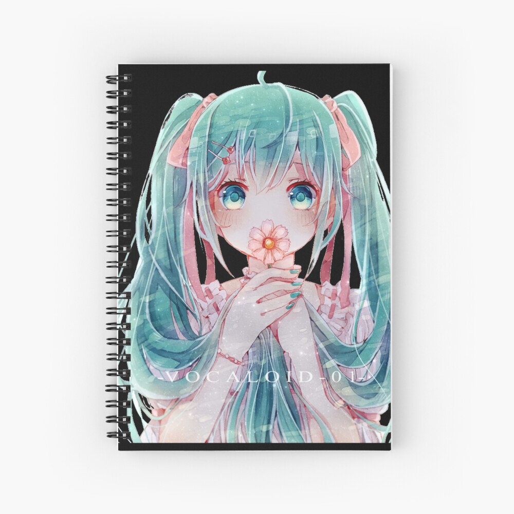 "Hatsune Miku" Spiral Notebook by seyd-art | Redbubble