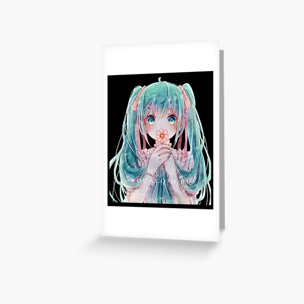 "Hatsune Miku" Greeting Card for Sale by seyd-art | Redbubble