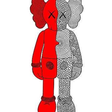 "Doodle red hype" Art Board Print for Sale by SNEAAAAAKY | Redbubble