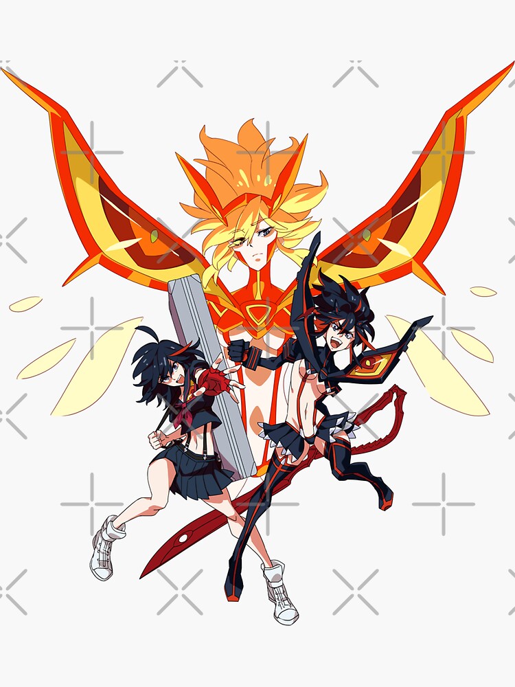 "Ryuko Matoi" Sticker for Sale by seyd-art | Redbubble