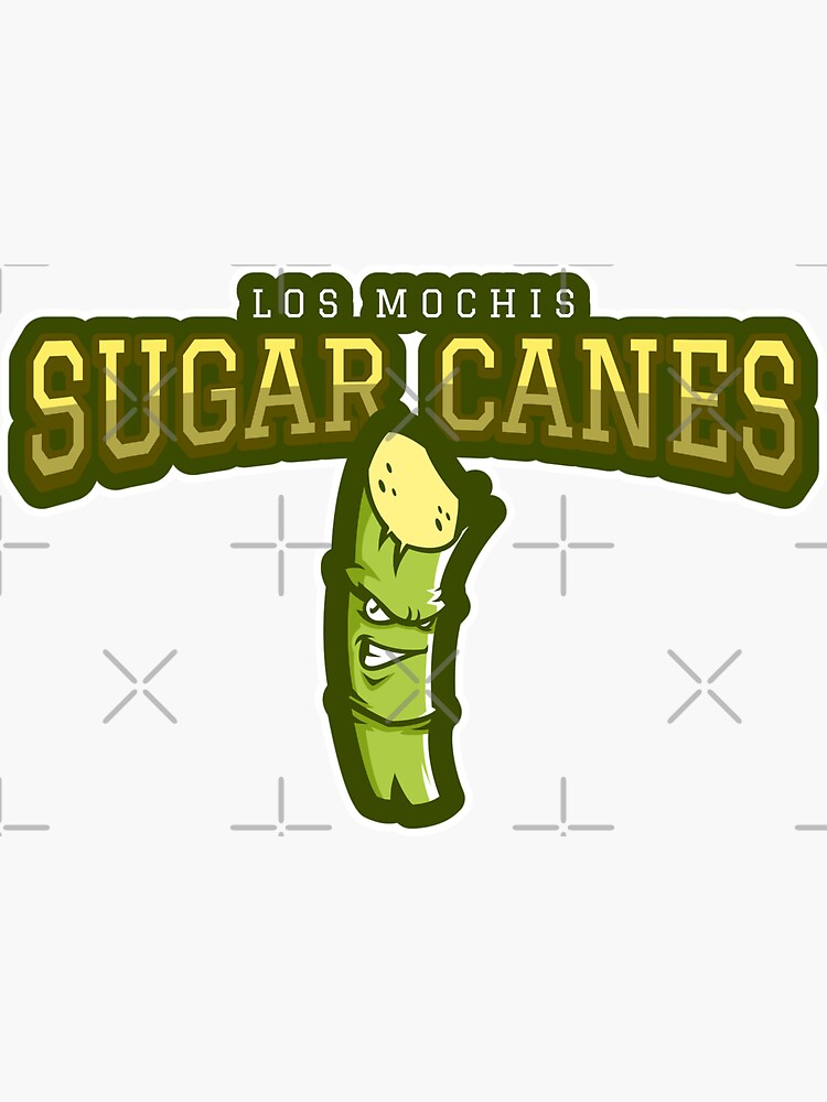 "Los Mochis Sugar Canes" Sticker for Sale by hartaikrisz | Redbubble