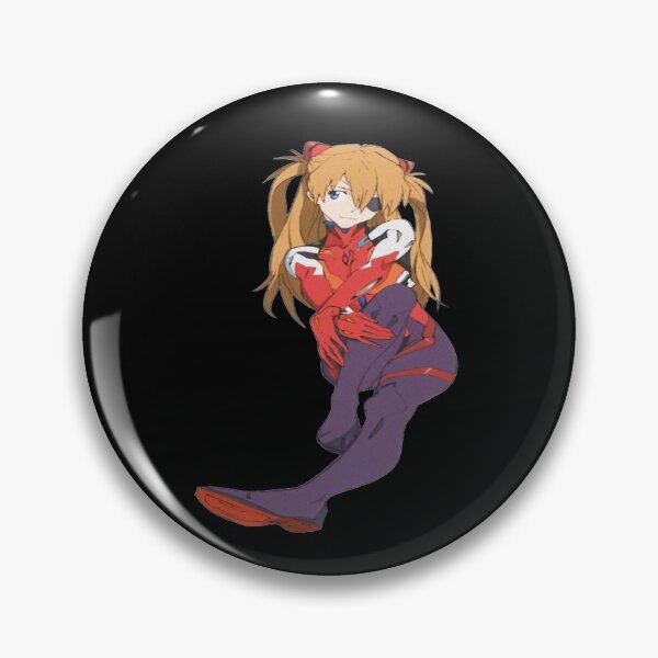 Asuka Langley Pins and Buttons | Redbubble